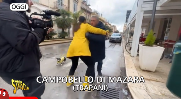 Striscia la Notizia, Stefania Petyx aggredita a Campobello di Mazara - PalermoLive.it
