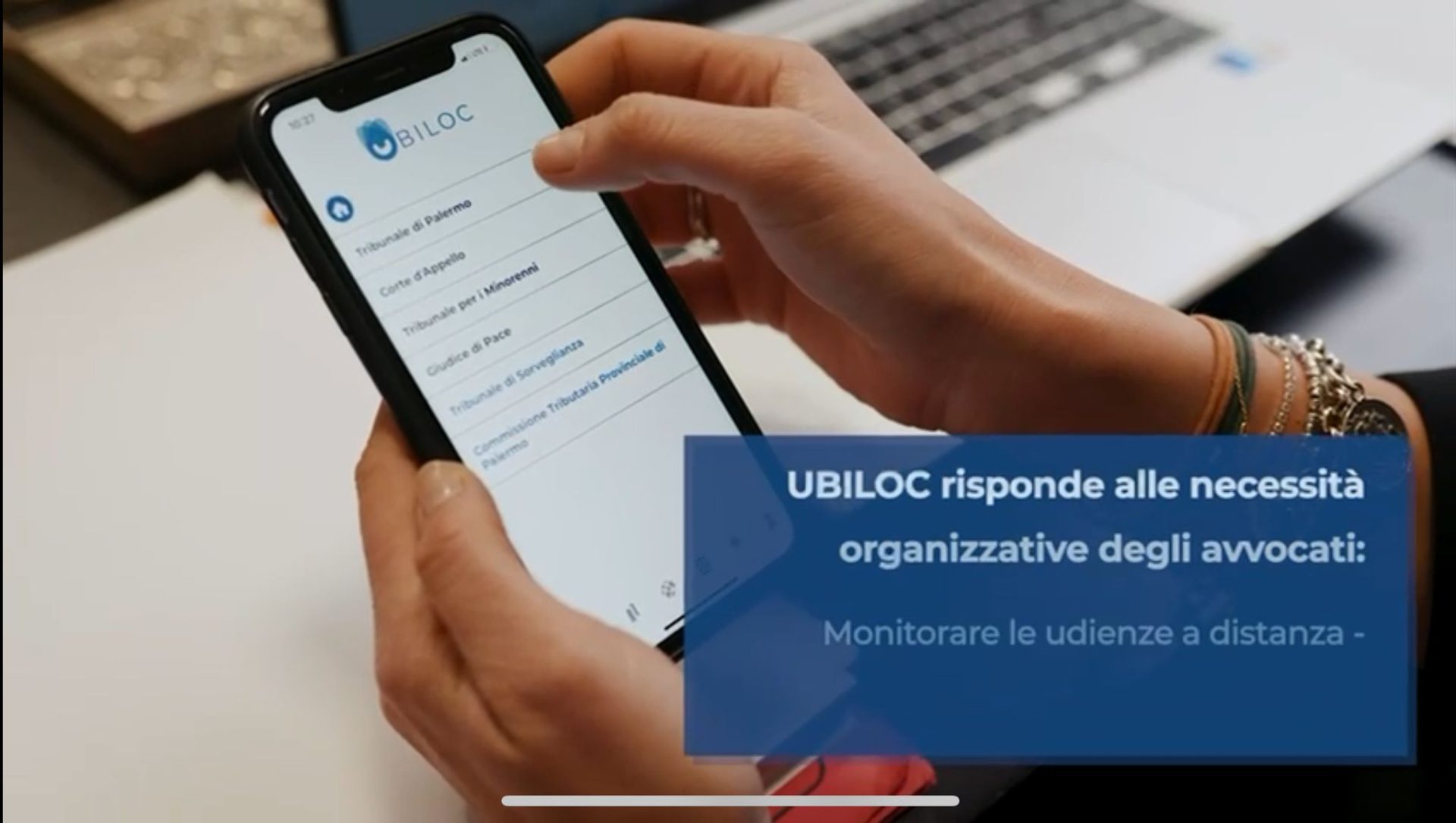 Seguire le udienze in tempo reale, arriva UBILOC: l'app per gli avvocati di Palermo - PalermoLive.it